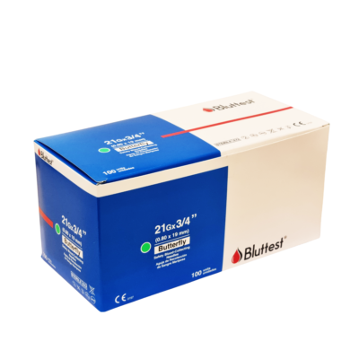 Aguja de Recolección de Sangre Mariposa Butterlfy Safety 21GX3/4 ...